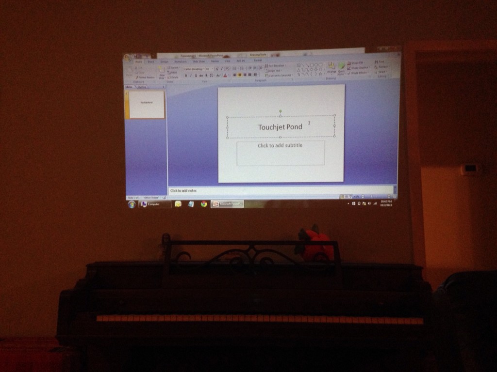 Review: Touchjet Pond Projector - Road Warriorette